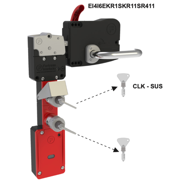Khoá liên động Interlock - Robot xếp hàng
