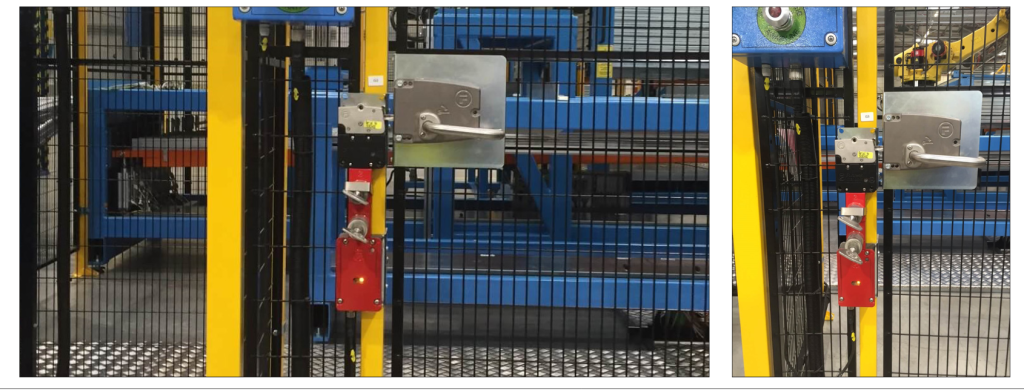 Khoá liên động Interlock - Robot xếp hàng