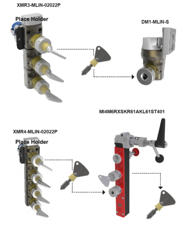 Khoá liên động Interlock - Khu gia công CNC