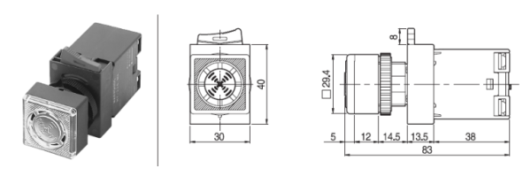 Còi báo Hanyoung HY-226-MD